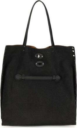 Zanellato Femme, Sacs, Noir, Taille: ONE Size Sac &agrave; main Bos Taurus