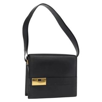 Gucci Sac bandouli&egrave;re vintage Pre-owned - Femme - Pre-owned - Noir - Taille: ONE Size