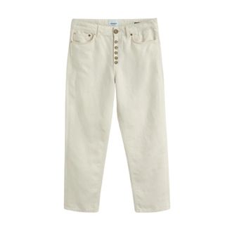 Dondup Schmuckverzierte Hose - - Trousers - Damen - Wei&szlig; - W27
