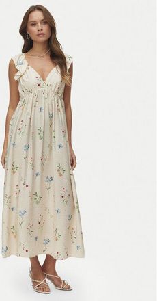 Vero Moda Sommerkleid Josie 10324125 Beige Regular Fit