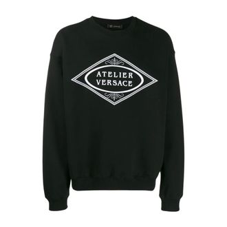 Versace Homme, Sweatshirts et sweats à capuche, Noir, Taille: XL T-shirt dentraînement