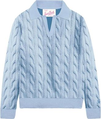 MC2 Saint Barth Homme, Pulls, Bleu, Taille: XL Cassy Braid