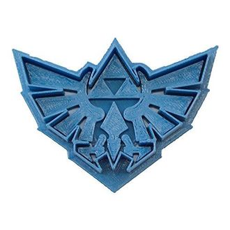 Cuticuter Gamer Zelda Keksausstecher, Blau, 8 x 7 x 1,5 cm