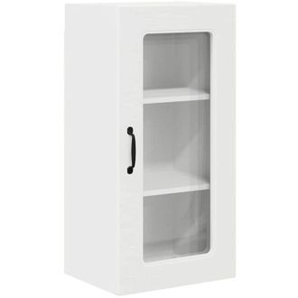 vidaXL Küchenwandschrank mit Regal Weiß 40 x 31 x 80 cm Holzwerkstoff vidaXL