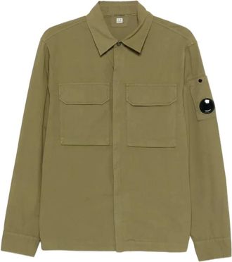 C.P. Company C.p. Company, Homme, Vestes, Vert, Taille: XL Light Jacket