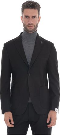 Paoloni Herren, Jacken, Schwarzk, 2XLGröße