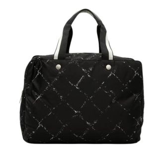 Chanel Pre-owned Vintage Nylon Tote Bag - - Pre-owned - Damen - Schwarzk - ONE SIZE