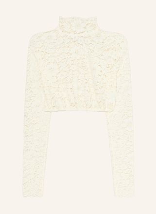Wallmann Wallmann Dirndlbluse Aus Spitze weiss