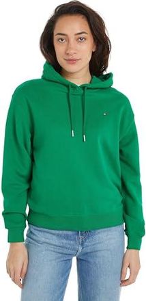 Tommy Hilfiger Femme Sweat À Capuche Femme, Vert (Olympic Green), 52