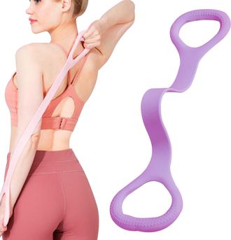 Generic Figure 8 Fitnessband - Handexpander zur Gelenkmobilisation & Arthrose &Uuml;bungen, Stabiles Handtrainerband mit Polsterung, Elastisches &Uuml;bungsger&auml;t f&uuml;r Re