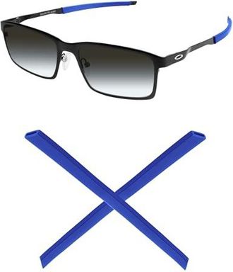 MRY Chaussettes de rechange pour lunettes Oakley Base Plane OX3232/Steel Line R OX8103/Steel Line S OX8097/Base Plane R OX3241/Steel Plate OX322, bleu, Ta