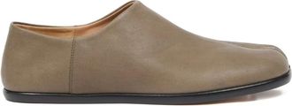 Maison Margiela mocassins Tabi en cuir - Marron