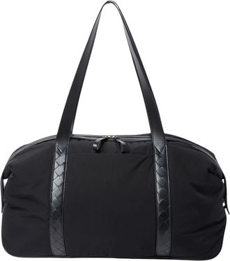 Bottega Veneta Homme, Sacs, Noir, Taille: ONE Size Leather Trims Duffle Bag