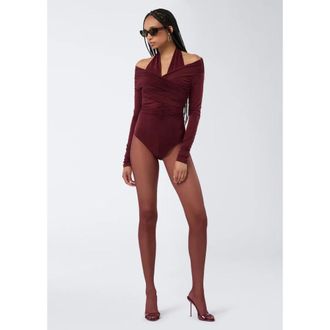 Andamane Femme, Tops, Rouge, Taille: 36 FR Yvonne Bodysuit