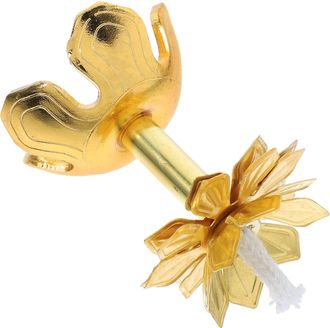 BESPORTBLE Healeved &Ouml;llampe aus Legierung mit Dimmbarem Dochthalter Stabiler &Ouml;llampenschale Tempeldekoration und Teelichthalter f&uuml;r Wohnraum und Feierlichkeiten