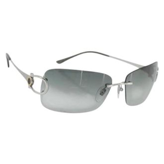 Bulgari Pre-owned Vintage Sonnenbrillen - - Pre-owned - Damen - Grau - ONE SIZE