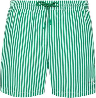 Calvin Klein Homme, Maillots de bain, Vert, Taille: M Short de bain court &agrave; cordon de serrage Medium
