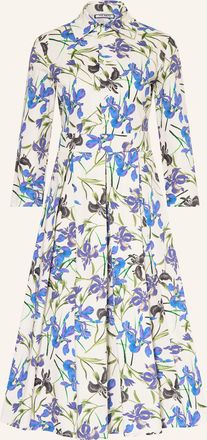 THE ABITO Milano The Abito Hemdblusenkleid Mit 3/4-Arm lila