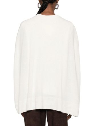 Toteme Pure Cashmere Sweater - White