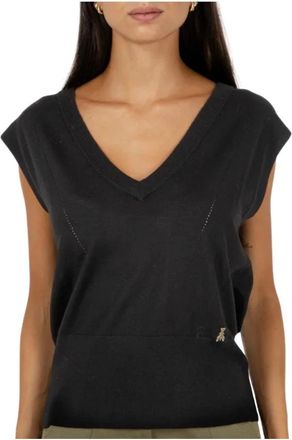 Patrizia Pepe Damen, Jacken, Schwarzk, SGr&ouml;&szlig;e