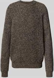 Christian Berg Strickpullover in melierter Optik