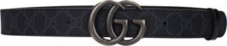 Gucci MarmontHommes Ceinture Tissu Noir
