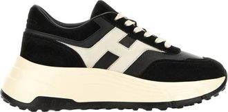Hogan Low-Top Sneaker - H669 H Sneakers With Sophisticated Black Upper - Gr. 36 (EU) - in Schwarz - f&uuml;r Damen