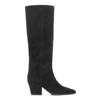 Kazar Bottes hautes western en daim - Femme - Chaussures - Noir - Taille: 39 EU