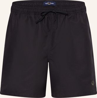 Fred Perry Badeshorts schwarz