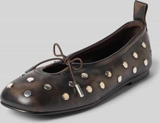 Alohas Ballerina aus echtem Leder Modell Rosalind