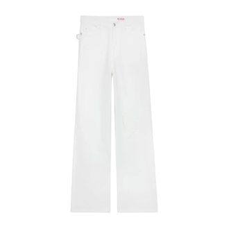 Zadig&Voltaire Straight High-Waist Jeans - - Trousers - Damen - Wei&szlig; - W29