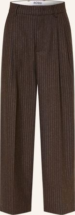Rossi Rossi 7/8-Hose Noa Aus Flanell braun