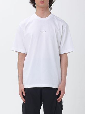 Stone Island T-Shirt STONE ISLAND Homme couleur Blanc