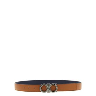 Ferragamo Homme, Accessoires, Multicolore, Taille: 105 CM Reversible Gancini Belt