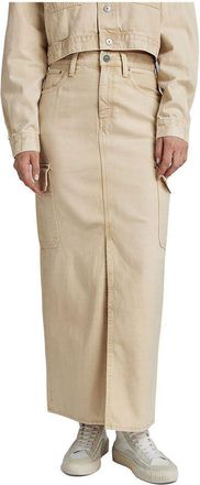G-Star Damen Viktoria Long Cargo Rock, Beige (Sun Faded Sand gd D24386-D491-G553), 29