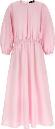 Fabiana Filippi Femme, Robes, Rose, Taille: 38 FR Poplin Long Dress