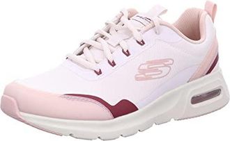 Skechers Baskets 149945 BKW pour Femme, Bordure en Maille Rose Clair Bordeaux, 38 EU