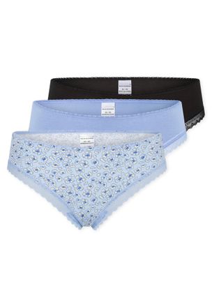 Schiesser String SCHIESSER Modern Multipacks, Damen, Gr. 42, 918, sonstiges, Single Jersey, Obermaterial: 95% Baumwolle, 5% Elasthan, k&ouml;rpernah, Unterhosen Stri