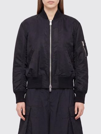 sacai Nylon-Bomberjacke von mit klassischem Kragen und elastischem Saum