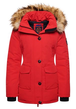 Superdry Damen Everest Parka, Red, XL (DE 42|EU 44)