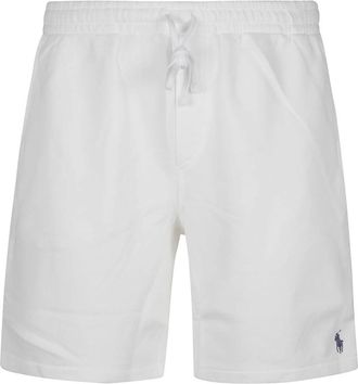 Polo Ralph Lauren Homme, Shorts, Blanc, Taille: L Island Bermuda