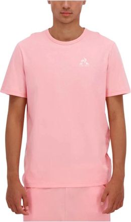 Le Coq Sportif Homme, Tops, Rose, Taille: L T-shirt monochrome