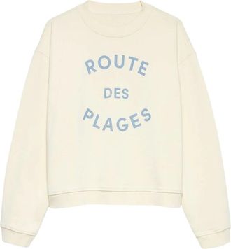 Alchemist Femme, Sweatshirts et sweats &agrave; capuche, Beige, Taille: 42 FR Isla Sweater