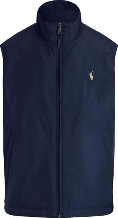 Polo Ralph Lauren Homme, Vestes, Bleu, Taille: XL Gilet zipp&eacute; et pliable