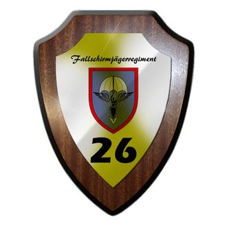 Copytec FschJgRgt 26 Fallschirmjägerregiment Zweibrücken Saarland Wappenschild 19997