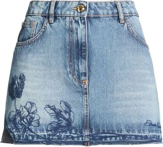 Elisabetta Franchi HOSEN & R&Ouml;CKE - Jeansr&ouml;cke auf YOOX.COM