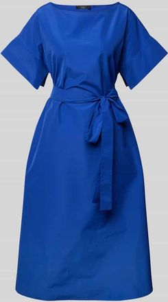 Max Mara Midikleid mit Bindeg&uuml;rtel