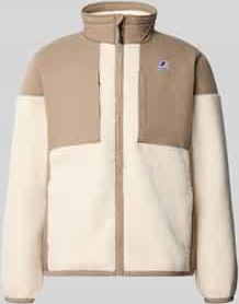 K-Way Regular Fit Fleecejacke mit Stehkragen Modell SIXTE 4.0 ORSETTO