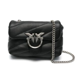 Pinko Pinko, Femme, Sacs, Noir, Taille: ONE Size Love Baby Puff Sac bandouli&egrave;re