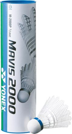 Yonex Mavis 2000 - Badminton Federbälle - Rot Fast 6 Stück